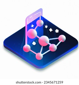 App Icon Vector-style Image Technical Analysis AI-generated image ...
