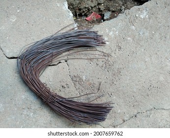 Appearance Iron Wire Material Binding Reinforcing Stock Photo ...