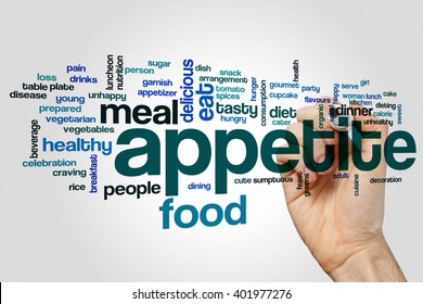 Appetite Word Cloud Stock Photo 401977276 | Shutterstock