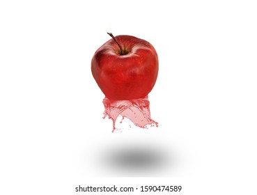 Apple Effect White Background Stock Photo 1590474589 | Shutterstock