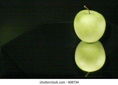 Apple Reflected Mirror Stock Photo 408734 | Shutterstock