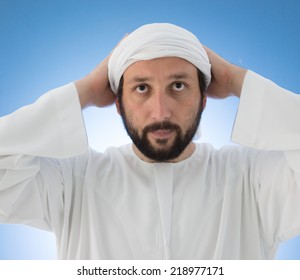 Arabic Man Posing Stock Photo 218977171 | Shutterstock