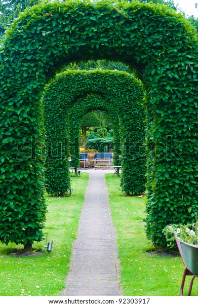 Arch Topiary Stock Photo 92303917 | Shutterstock