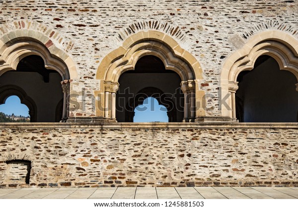 Arched Castle Windows Stock Photo 1245881503 | Shutterstock