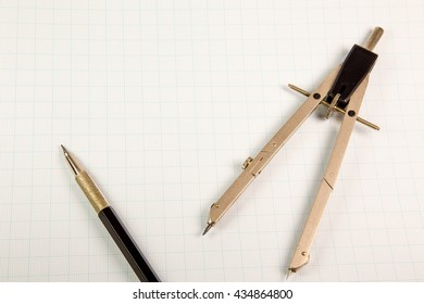 Architect Drawing Tools Stock Photo 434864800 | Shutterstock