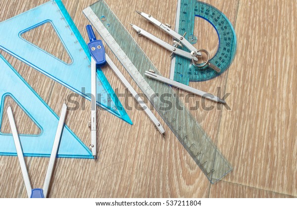 Architect Drawing Tools Stock Photo 537211804 | Shutterstock