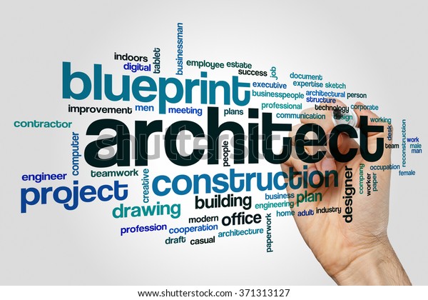 Architect Word Cloud Stock Photo 371313127 | Shutterstock