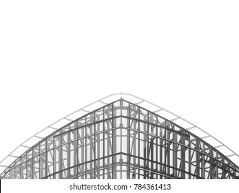 Architecture Building Structure White Background Stock Photo 784361413 ...