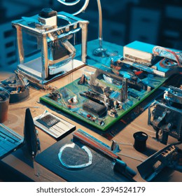 Arduino 3d Printer AI-generated image 2394525591 | Shutterstock