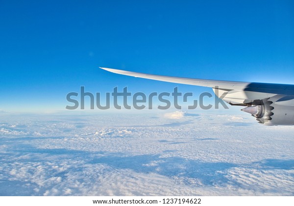 Areal View Sky Cloud Ground Window Stock Photo 1237194622 | Shutterstock