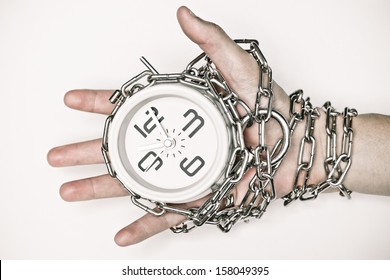 Arm Chained Clock Stock Photo 158049395 | Shutterstock