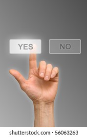 Arm Press On Button Stock Photo 56063263 | Shutterstock