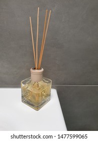 Aromatic Diffuser On Wash Basin Bathroom Stock Photo 1477599065 ...