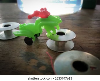 Arranging Inanimate Objects On Table Additional Stock Photo 1833747613 ...