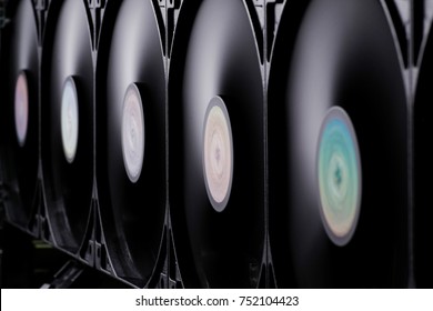 Array Cpu Casing Fans Spinning Fast Stock Photo 752104423 | Shutterstock