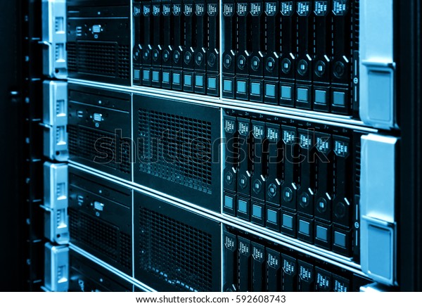 Array Disk Storage Data Center Depth Stock Photo 592608743 | Shutterstock