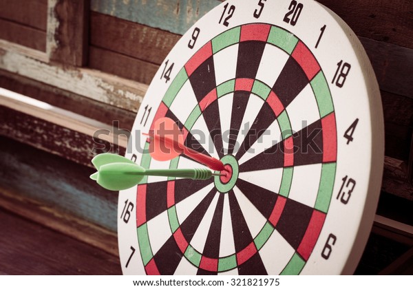 Arrows Hit Center Target On Dart Stock Photo (Edit Now) 321821975 Arrows Hit Center Target On Dart Stock Photo (Edit Now) 321821975