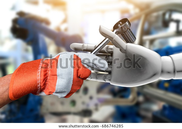 Artificial Intelligence Ai Advisor Roboadviser Smart Stock Photo ...
