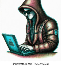 Street Art Artistic Image Computer Hacker AI-generated image 2315406047 ...