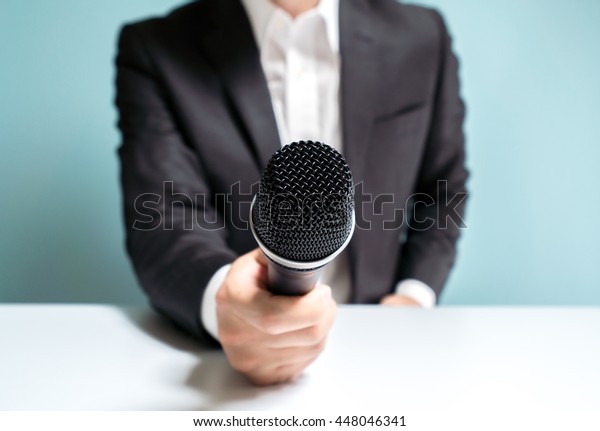 Asian Man Interviewing Stock Photo 448046341 | Shutterstock