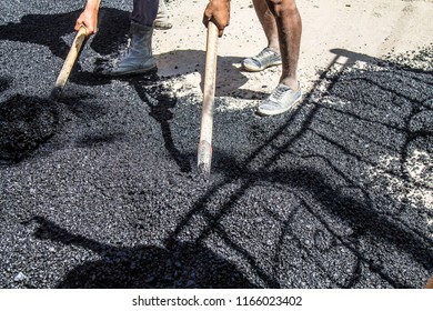 Asphalt Leveling Hand Tool Stock Photo (Edit Now) 1166023402