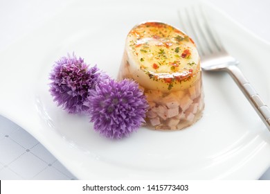 Aspic Ham Egg Stock Photo (Edit Now) 1415773403