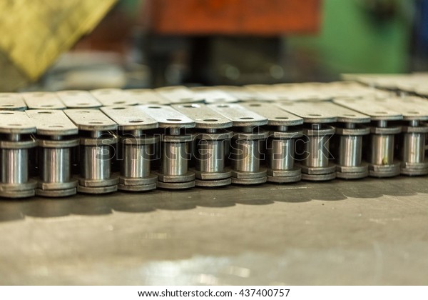 Assembly Chains Machinebuilding Plant Assembly Process Stock Photo ...