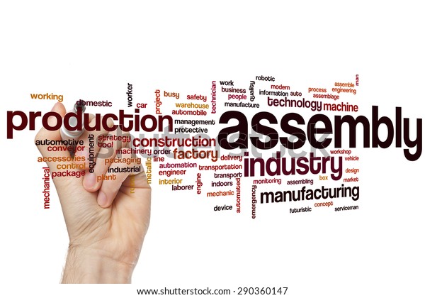 Assembly Word Cloud Concept Stock Photo (Edit Now) 290360147