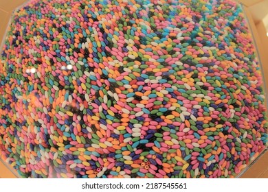 Assorted Candy Row Mix Candy Background Stock Photo 2187545561 ...