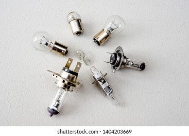 Assorted Car Light Bulbs Different Shapes Stock Photo 1404203669 ...