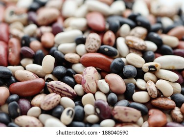 Assorted Dried Beans Background Close Stock Photo 188040590 | Shutterstock