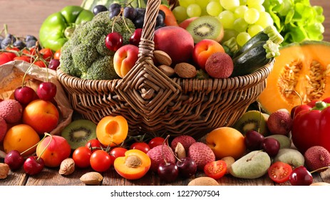 Assorted Fruit Vegetable Stock Photo 1188589771 | Shutterstock