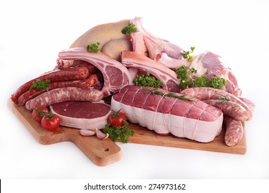 Assorted Raw Meat Stock Photo 274973162 | Shutterstock