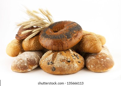 Assortment Bread Buns Stock Photo 135666113 | Shutterstock
