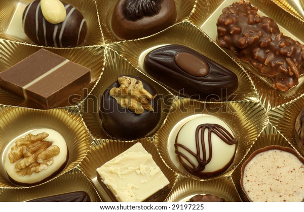 Assortment Chocolates Box Stock Photo 29197225 | Shutterstock