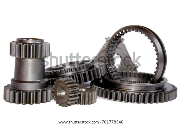 Assortment Various Size Shape Cog Wheels Stock Photo 701778340 ...