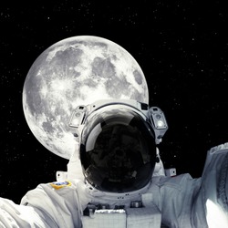space exploration concept, man in, a Person Photo by Neirfy