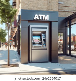 Modern Atm AI-generated image 2444798771 | Shutterstock