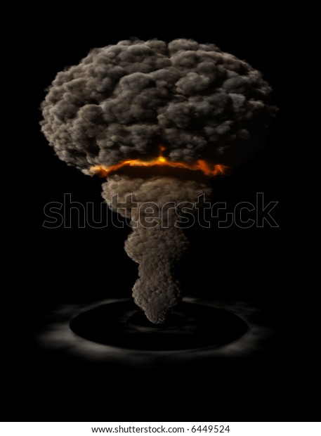 Atomic Explosion Shock Wave Stock Photo 6449524 | Shutterstock