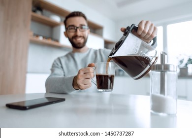3,097 Guy making coffee Images, Stock Photos & Vectors | Shutterstock