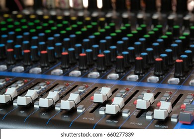 Audio Control Panel Stock Photo 660277339 | Shutterstock