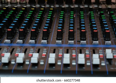 Audio Control Panel Stock Photo 660277348 | Shutterstock