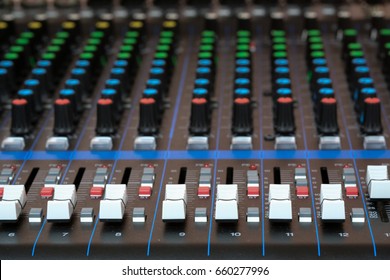 Audio Control Panel Stock Photo 660277996 | Shutterstock