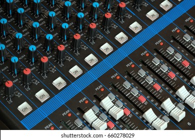 Audio Control Panel Stock Photo 660278029 | Shutterstock