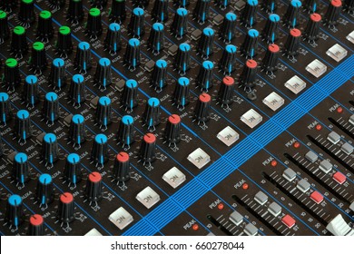 Audio Control Panel Stock Photo (Edit Now) 660278044