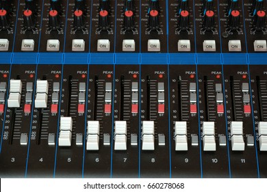 Audio Control Panel Stock Photo 660278068 | Shutterstock