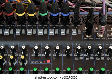 Audio Control Panel Stock Photo (Edit Now) 660278080
