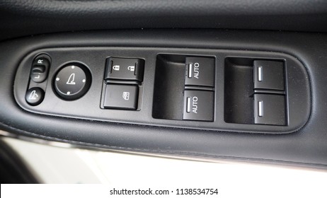 Auto Window Button Control Equipment Modern Stock Photo 1129773683 ...