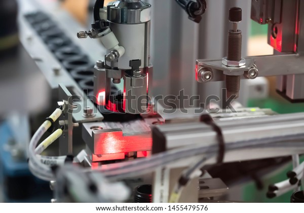 Automatic Clamp Conveyor Process Stock Photo 1455479576 | Shutterstock