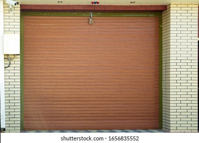 Automatic Electric Rollup Gate Pushup Door Stock Photo 1656835552 ...